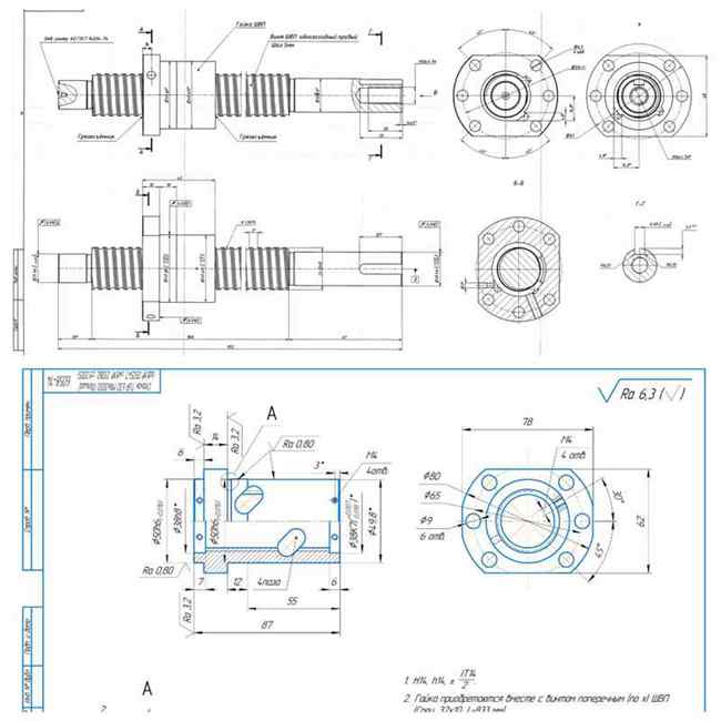 custom lead screws, Factory accept custom lead screw and process them ...